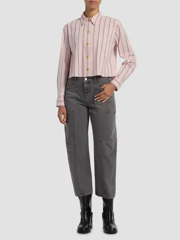 L'Agence Cody Rodeo Barrel-leg Jeans