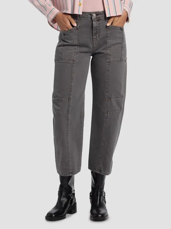 L'Agence Cody Rodeo Barrel-leg Jeans