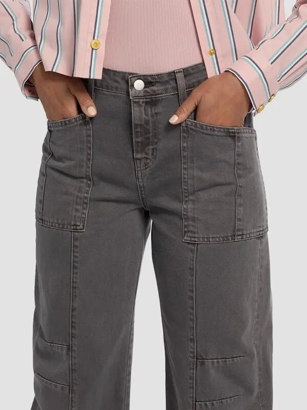 L'Agence Cody Rodeo Barrel-leg Jeans