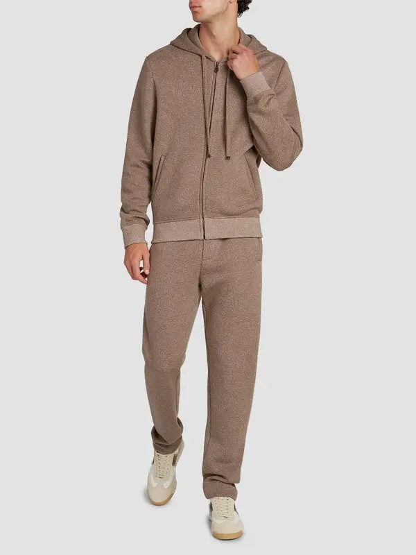 Etro Paisley Straight-leg Joggers