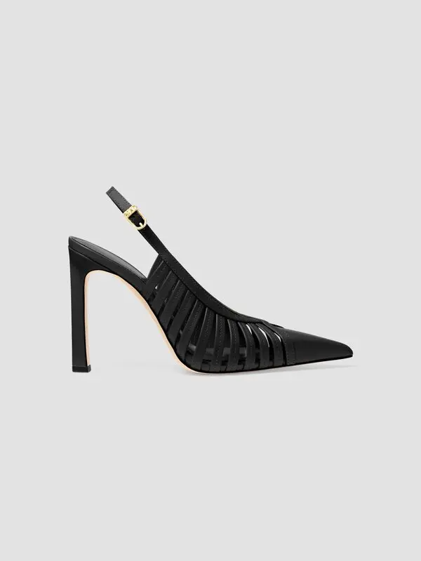 Michael Kors Adriana 100mm Slingback Pumps - Black