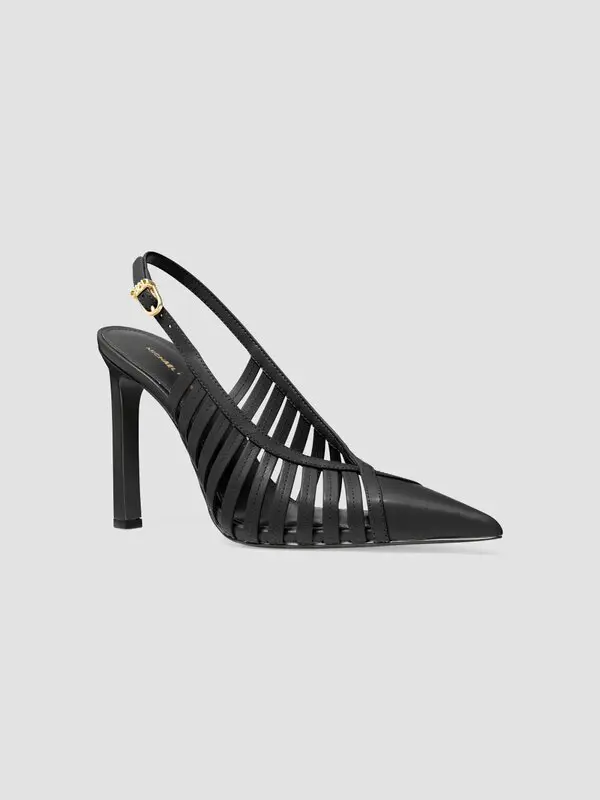 Michael Kors Adriana 100mm Slingback Pumps - Black