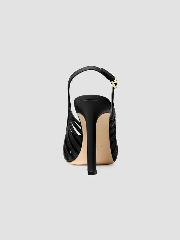 Michael Kors Adriana 100mm Slingback Pumps - Black