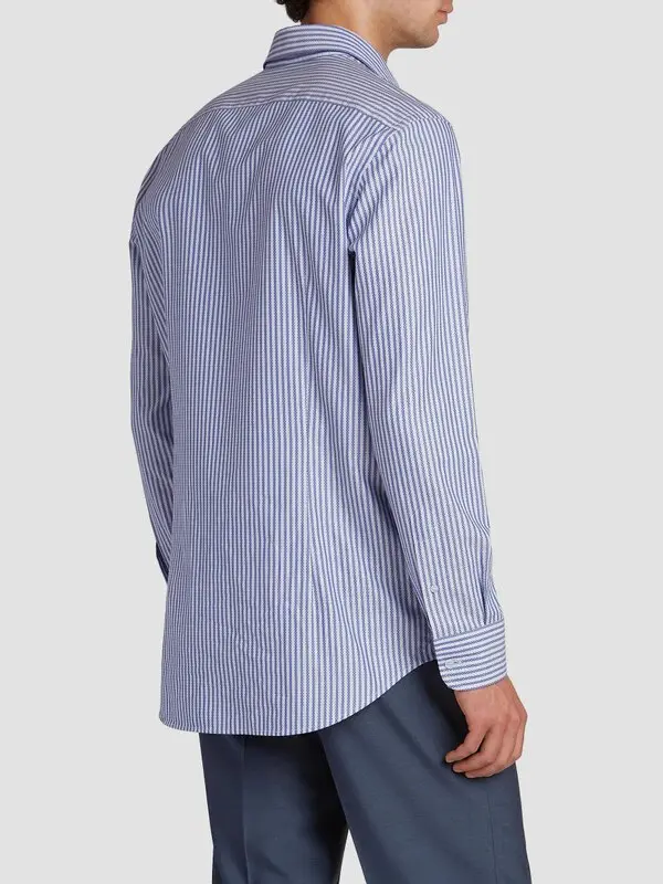 Etro Striped Jacquard Shirt