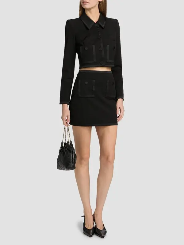 L'Agence Cassiopeia Pocket-detail Miniskirt
