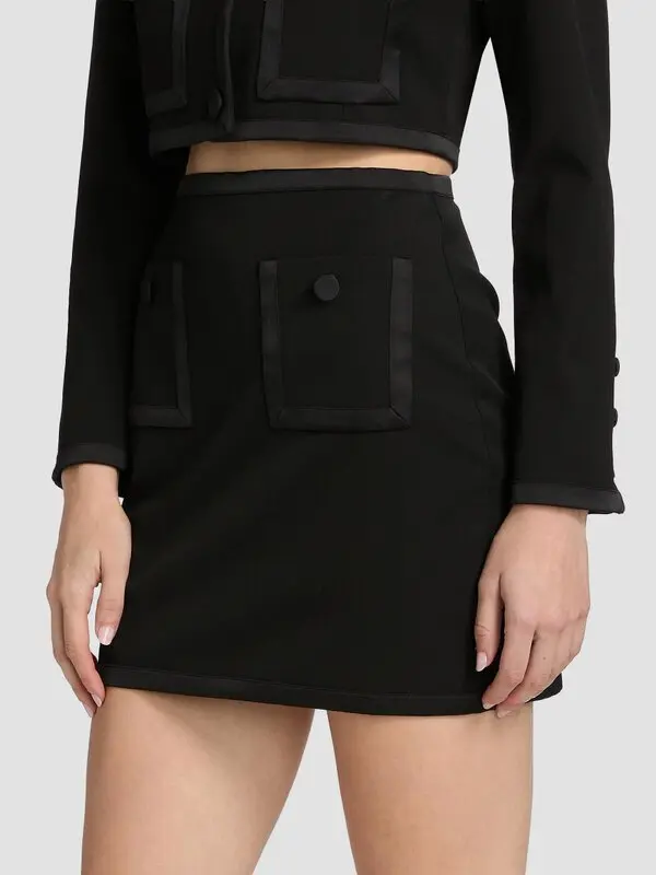 L'Agence Cassiopeia Pocket-detail Miniskirt