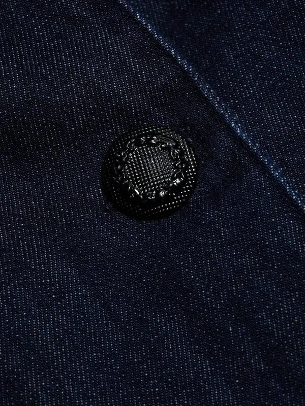 L'Agence Kylan Denim Blazer Minidress