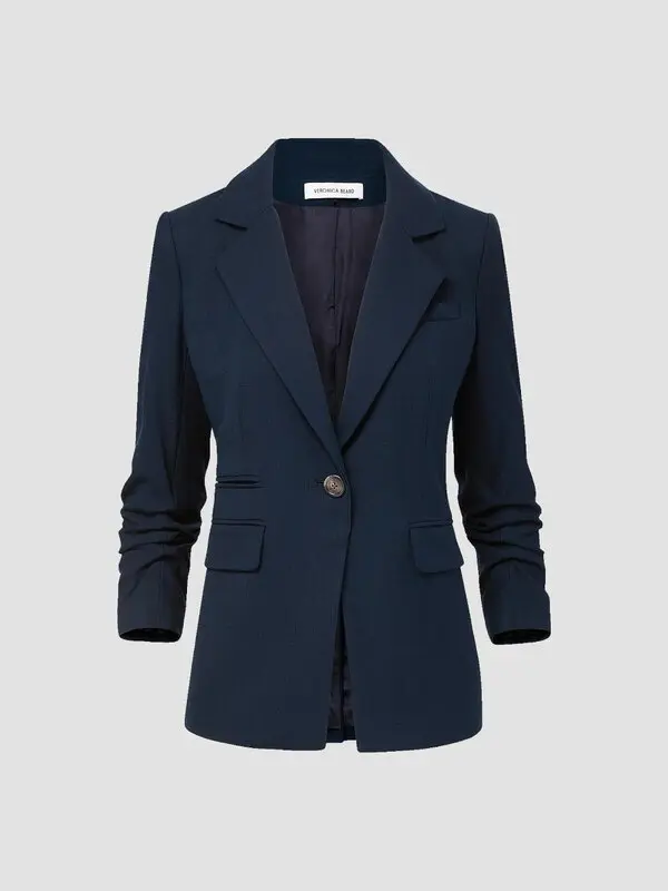 Veronica Beard Battista Dickey Notch Lapel Jacket