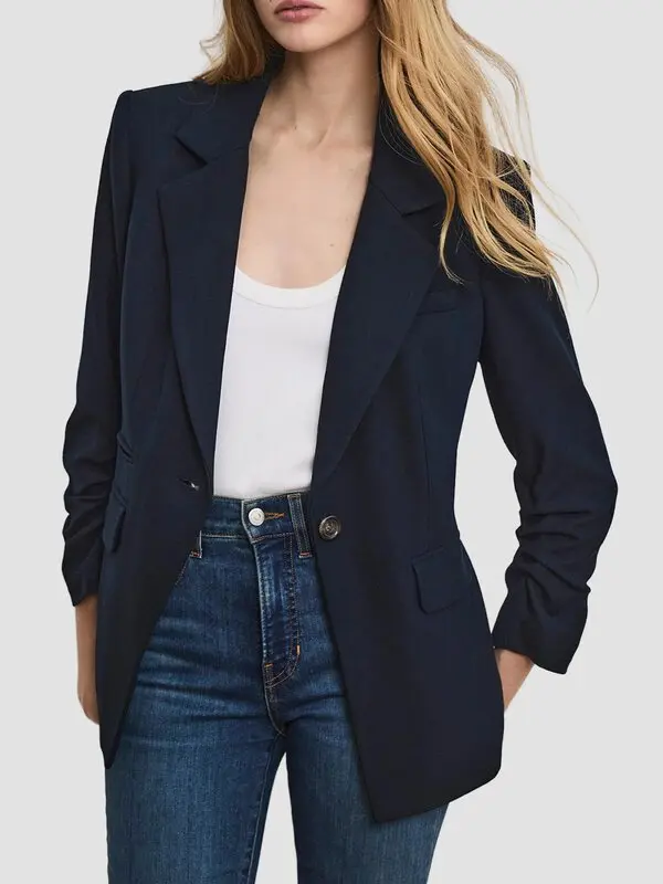 Veronica Beard Battista Dickey Notch Lapel Jacket