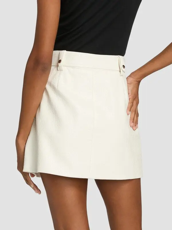 Cinq À Sept Saffira Front-zip Miniskirt