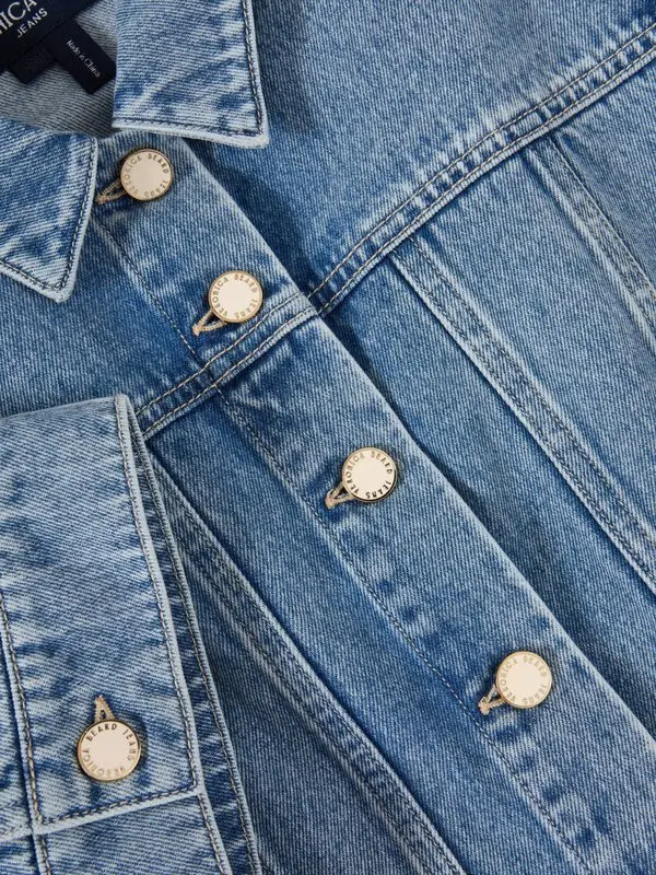 Veronica Beard Malcom Denim Top