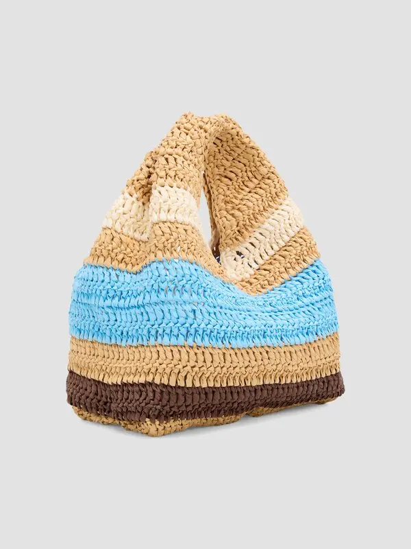 A.L.C. Simone Striped Top Handle Bag