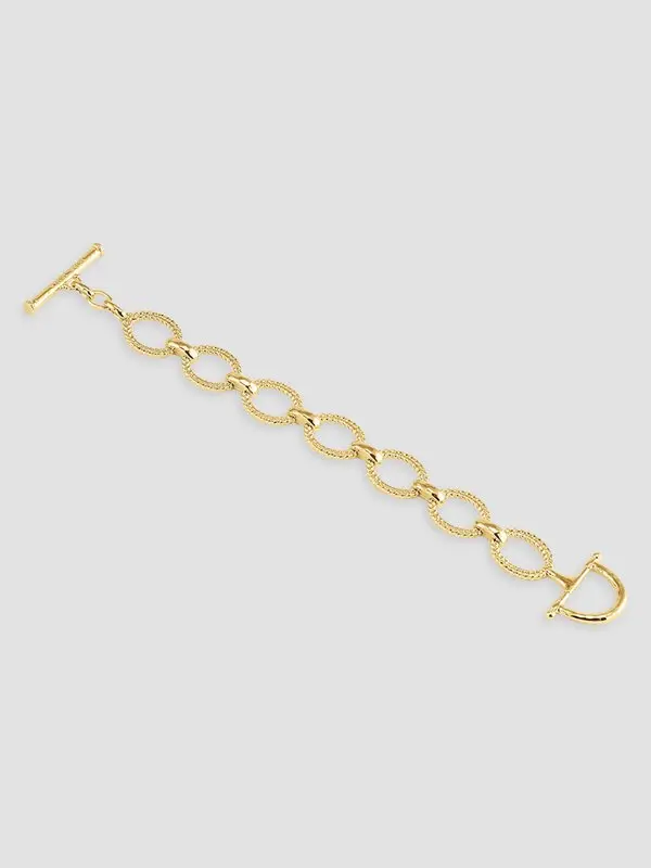 ANABEL ARAM Cheval 18k--plated Chain Bracelet