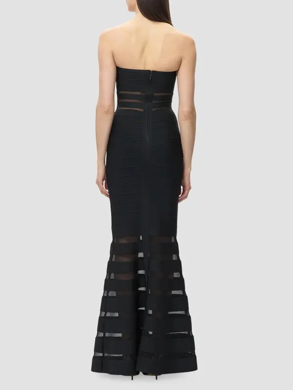 Herve Leger The Kate Strapless Gown