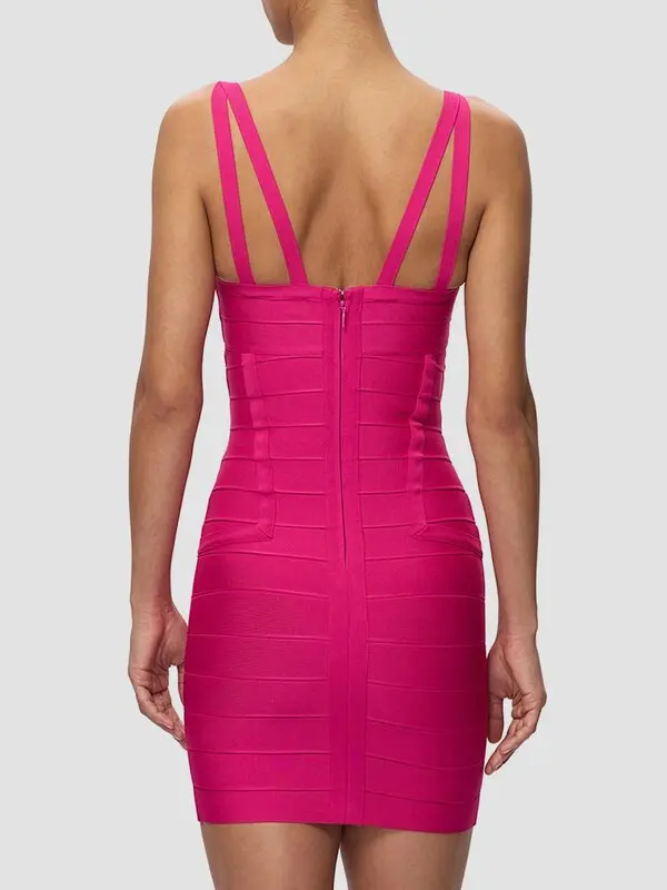 Herve Leger The Midnight Bandage Body-con Minidress