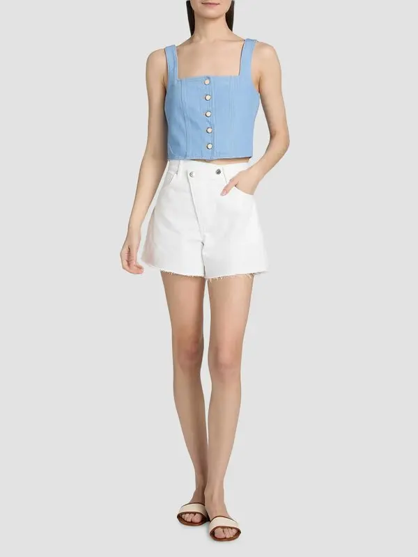 Veronica Beard Spensley Denim Vest