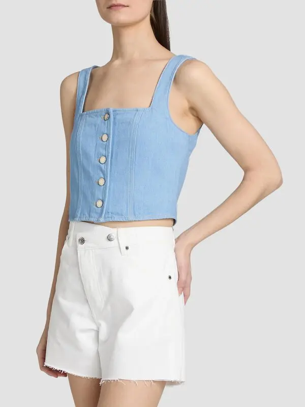 Veronica Beard Spensley Denim Vest