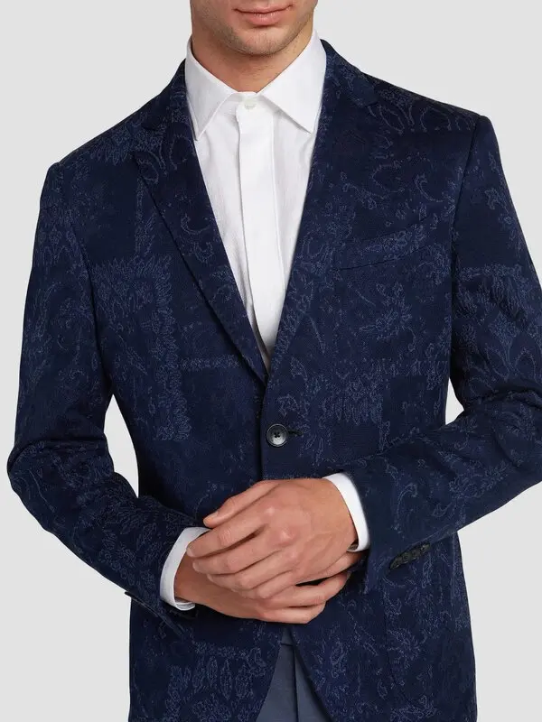Etro Roma Bandana Print Sport Jacket