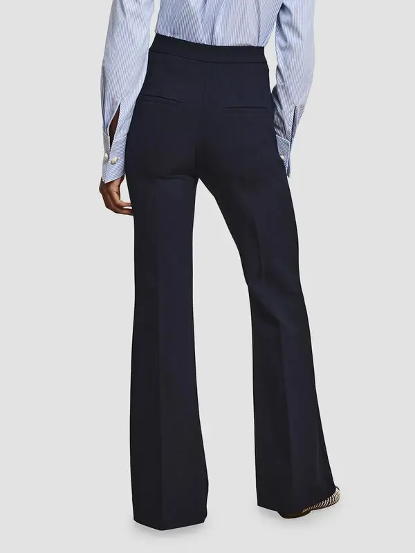 Veronica Beard Arden High-rise Bootcut Pants