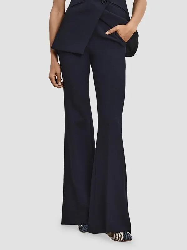 Veronica Beard Arden High-rise Bootcut Pants