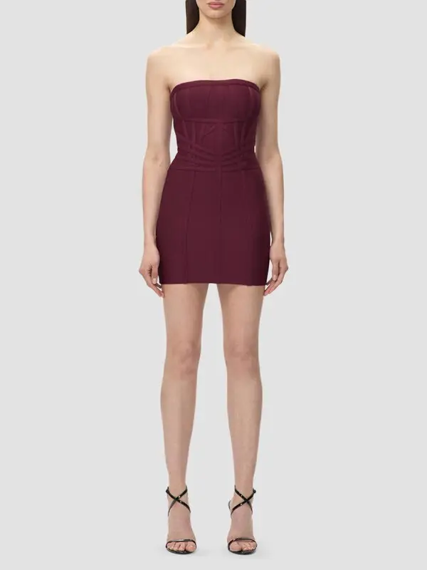 Herve Leger The Jannette Body-con Minidress