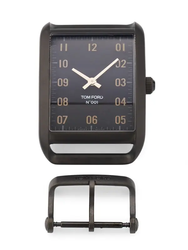 TOM FORD N°001 Stainless Steel Watch Head/30mm X 44mm - Black