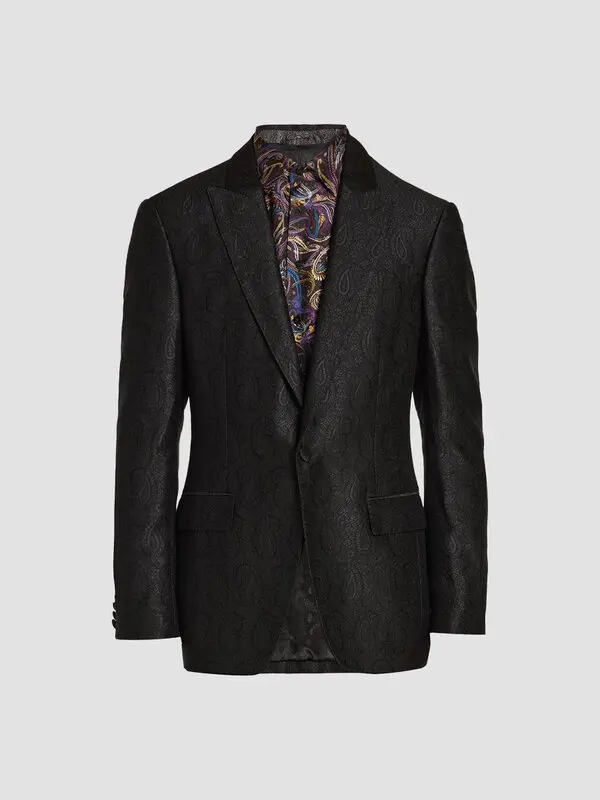 Etro Fuji All-over Paisley Evening Jacket
