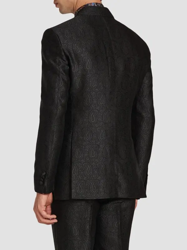 Etro Fuji All-over Paisley Evening Jacket