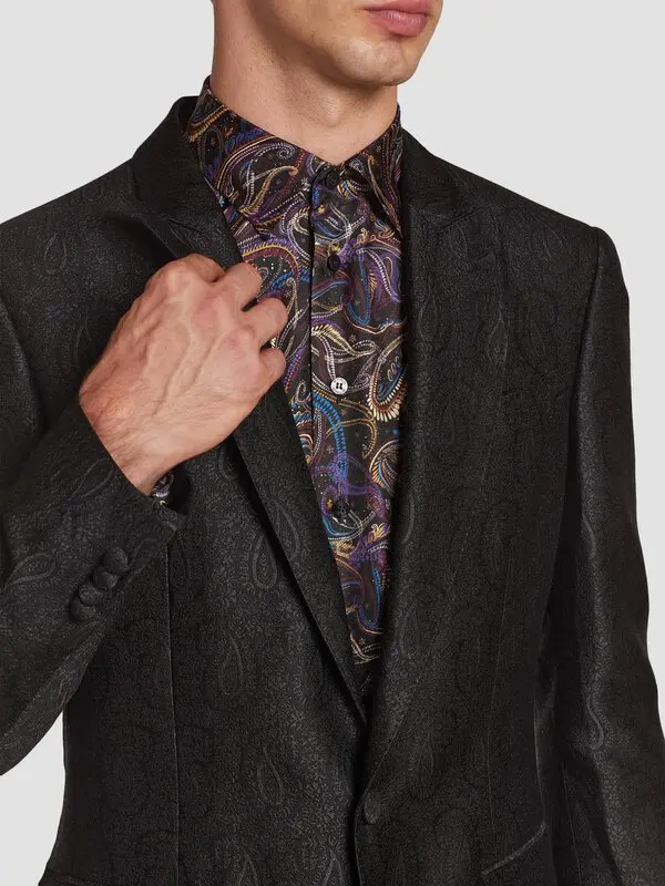 Etro Fuji All-over Paisley Evening Jacket