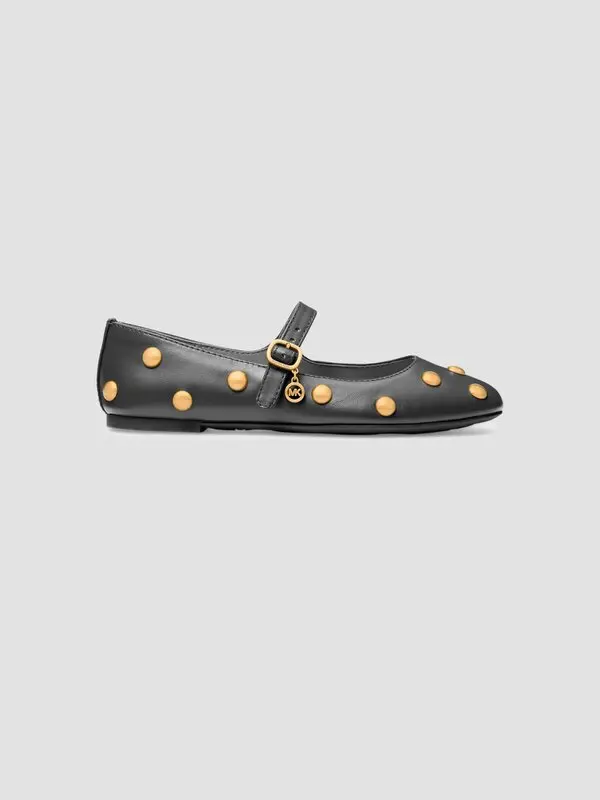 Michael Kors Nellie Flex Mary Jane Ballet Flats - Black