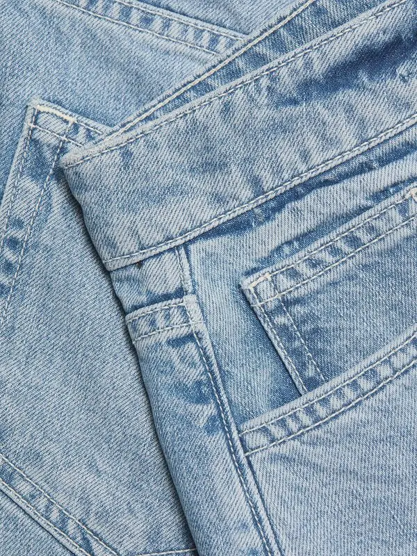 L'Agence Lissania Ultra High-rise Denim Shorts - Grant