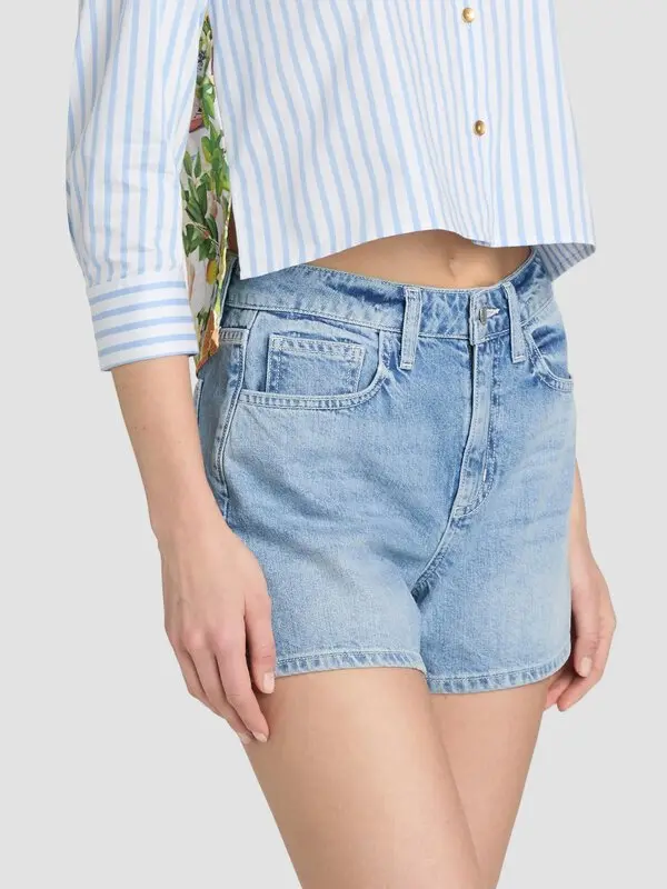 L'Agence Lissania Ultra High-rise Denim Shorts - Grant