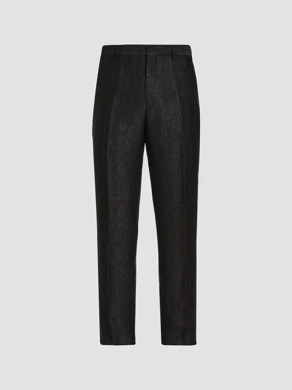 Etro Roma All-over Paisley Evening Trousers