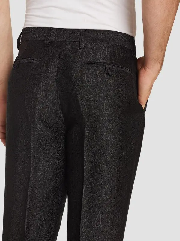 Etro Roma All-over Paisley Evening Trousers