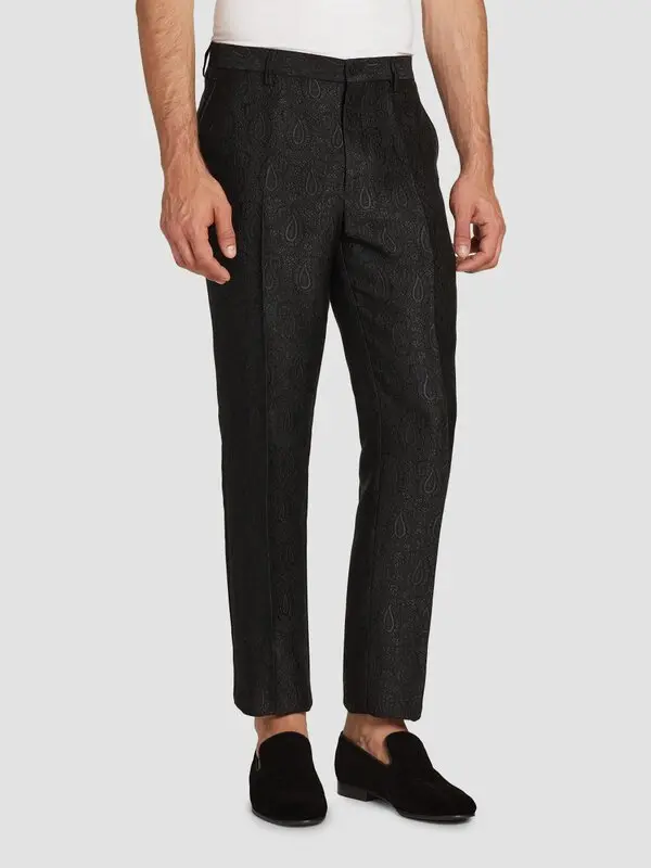 Etro Roma All-over Paisley Evening Trousers