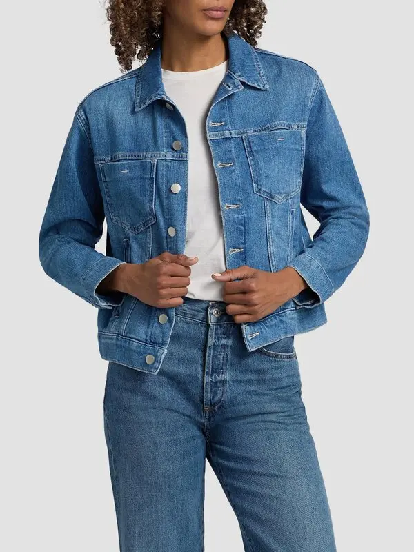 L'Agence Celine Slim Femme Stretch-cotton Jacket