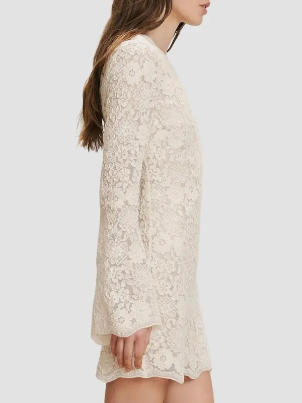 Veronica Beard Teresia Lace Minidress