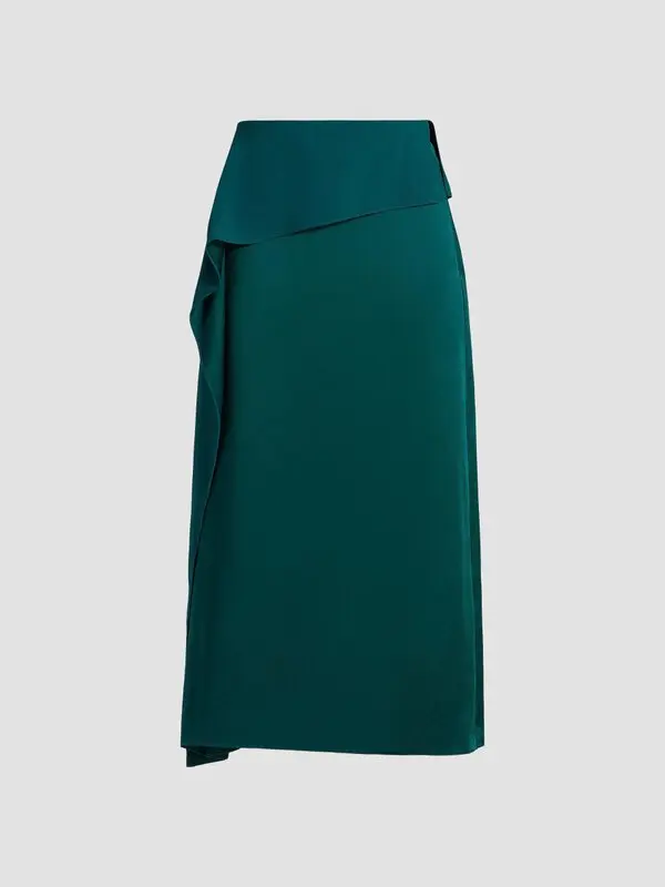Erdem Draped A-line Midi-skirt