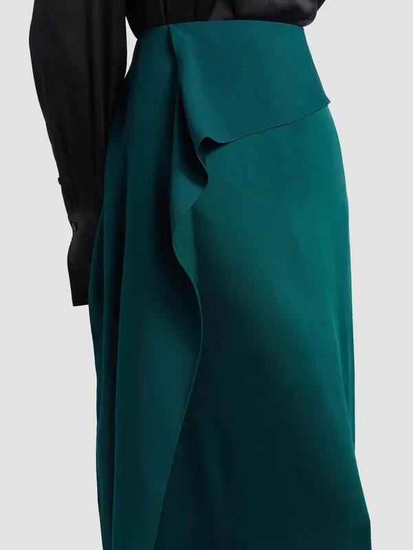 Erdem Draped A-line Midi-skirt