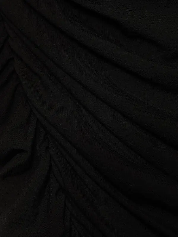 L'Agence Paityn Shirred Midi-dress