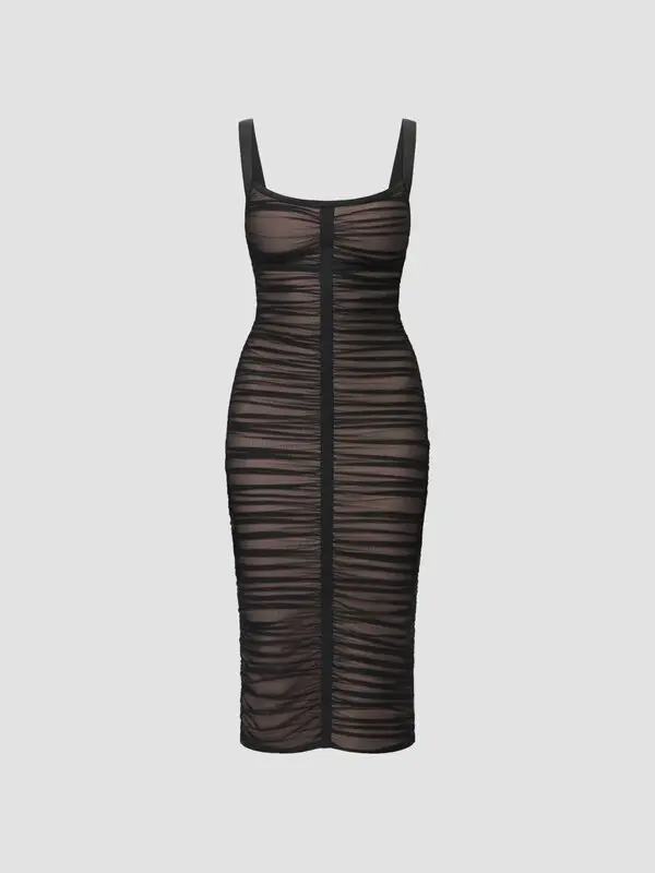 Herve Leger The Gloria Bandage Midi Dress