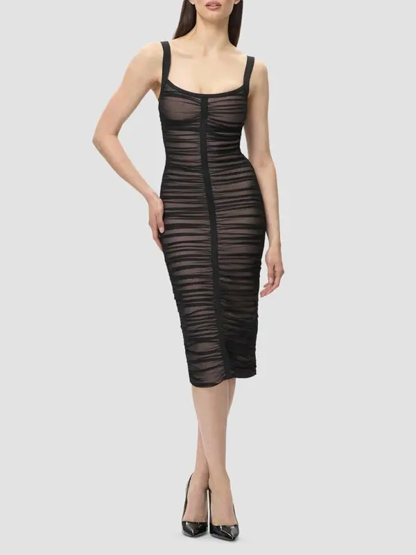 Herve Leger The Gloria Bandage Midi Dress