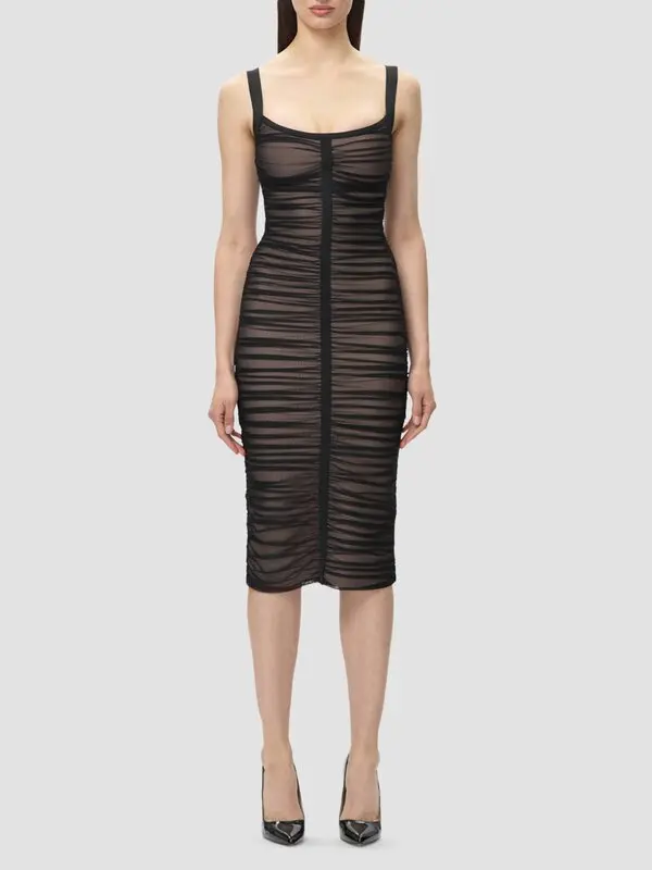 Herve Leger The Gloria Bandage Midi Dress