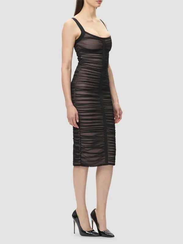 Herve Leger The Gloria Bandage Midi Dress