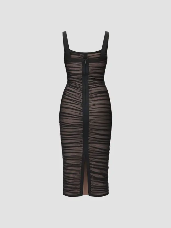 Herve Leger The Gloria Bandage Midi Dress