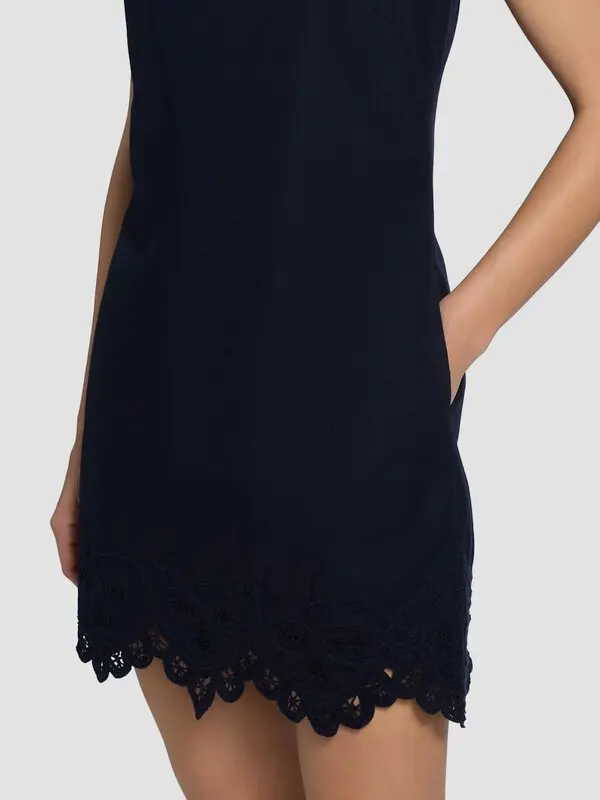 Veronica Beard Shanice Cotton Sheath Dress