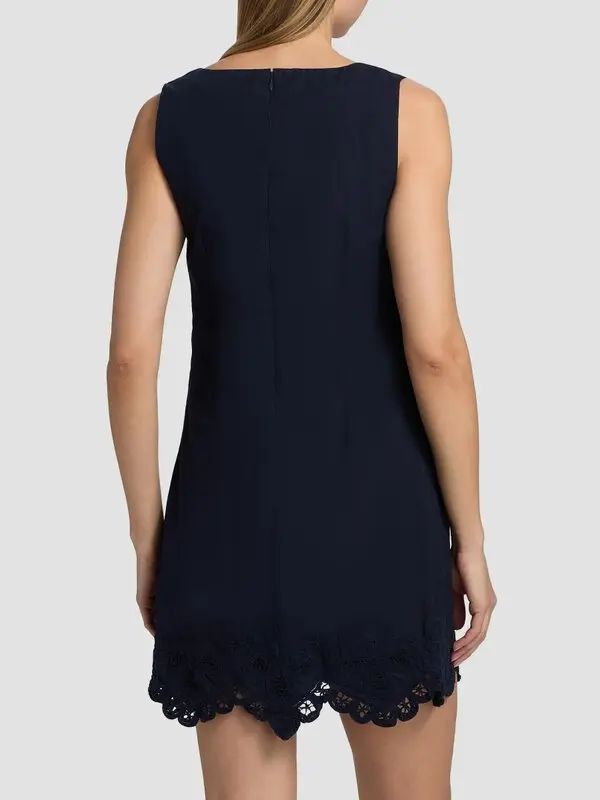 Veronica Beard Shanice Cotton Sheath Dress