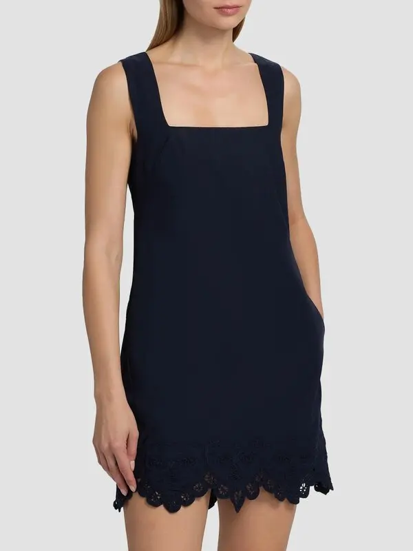 Veronica Beard Shanice Cotton Sheath Dress