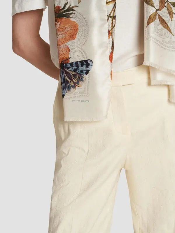 Etro Orfeo Floral-print Silk Scarf