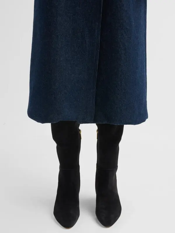 Michael Kors Daniela 50mm Suede Knee-high Boots